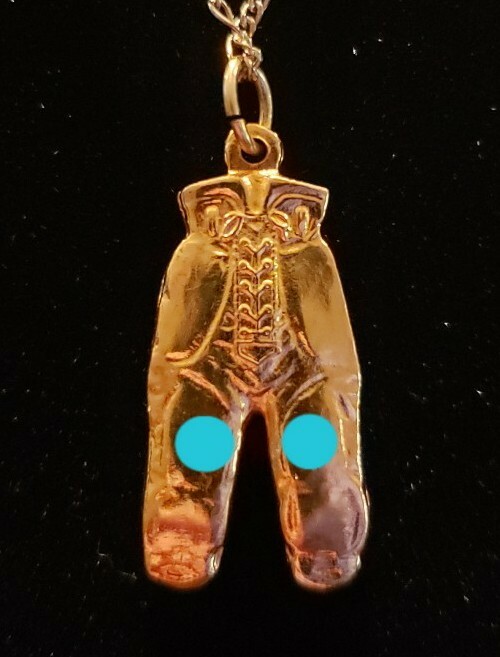 Ohio State Buckeyes Gold Pants Charm 2002 National Champions Undefeated ...