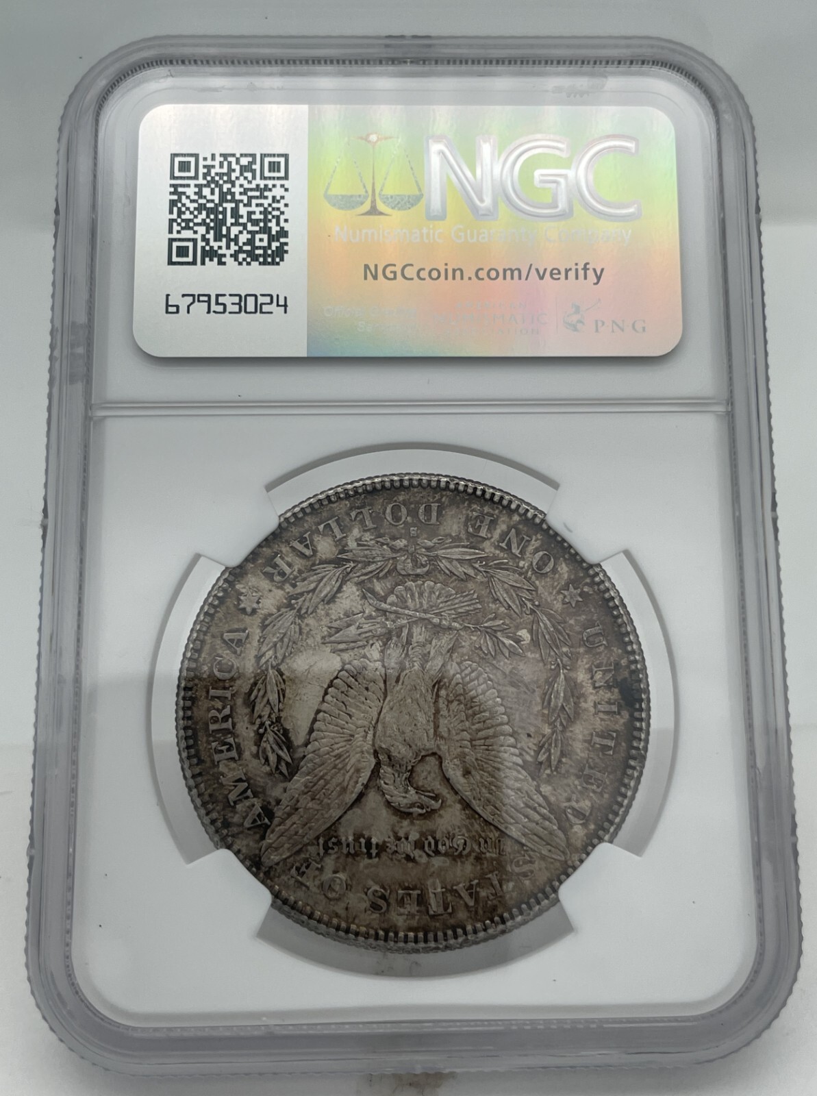 1878 $1 MORGAN SILVER DOLLAR NGC MS 62 - TONER COIN | eBay