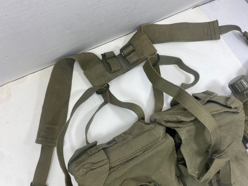 South African SADF Pattern 70 Rucksack Web Gear Chest Rig, complete | eBay