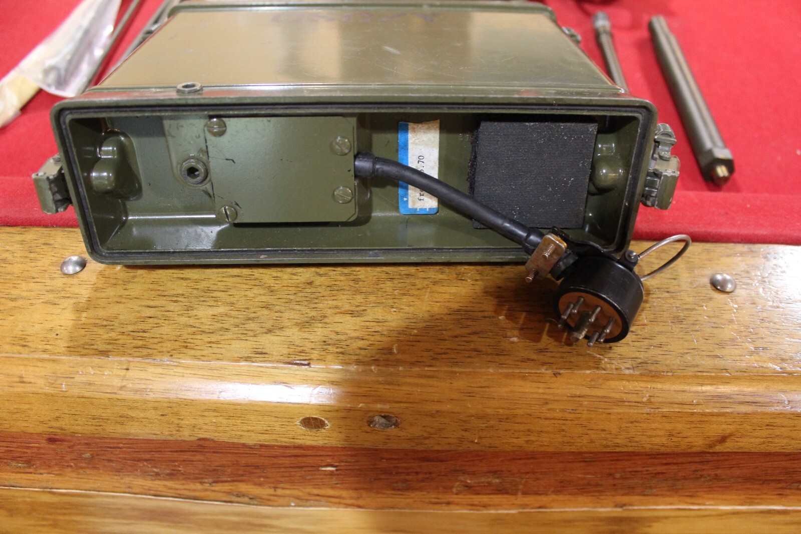 U S ARMY RT-339 PRC 28 RECEIVER TRANSMITTER SIGNAL CORPS ARTILLERY ...