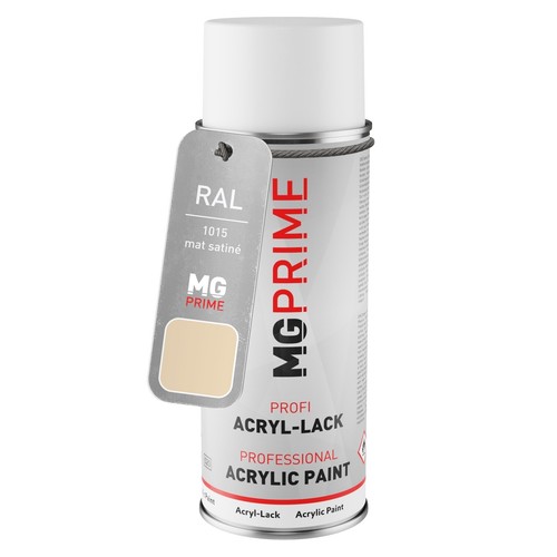 RAL 1015 Ivoire clair Light ivory Bombe aérosol 400 ml mat satiné ...