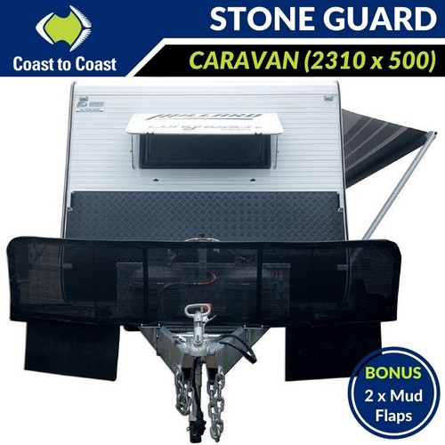 Caravan Stone Guard Shield Protection for Off Road RV Mesh & Mud Flaps ...