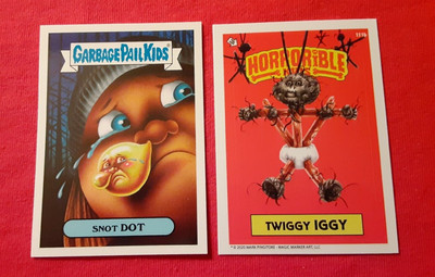 garbage pail kids bonus blair witch project OH, THE HORROR-IBLE snot ...