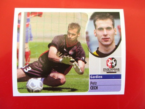 Petr CECH RENNES RENNAIS ROOKIE image sticker FOOT 2003 PANINI FOOTBALL ...