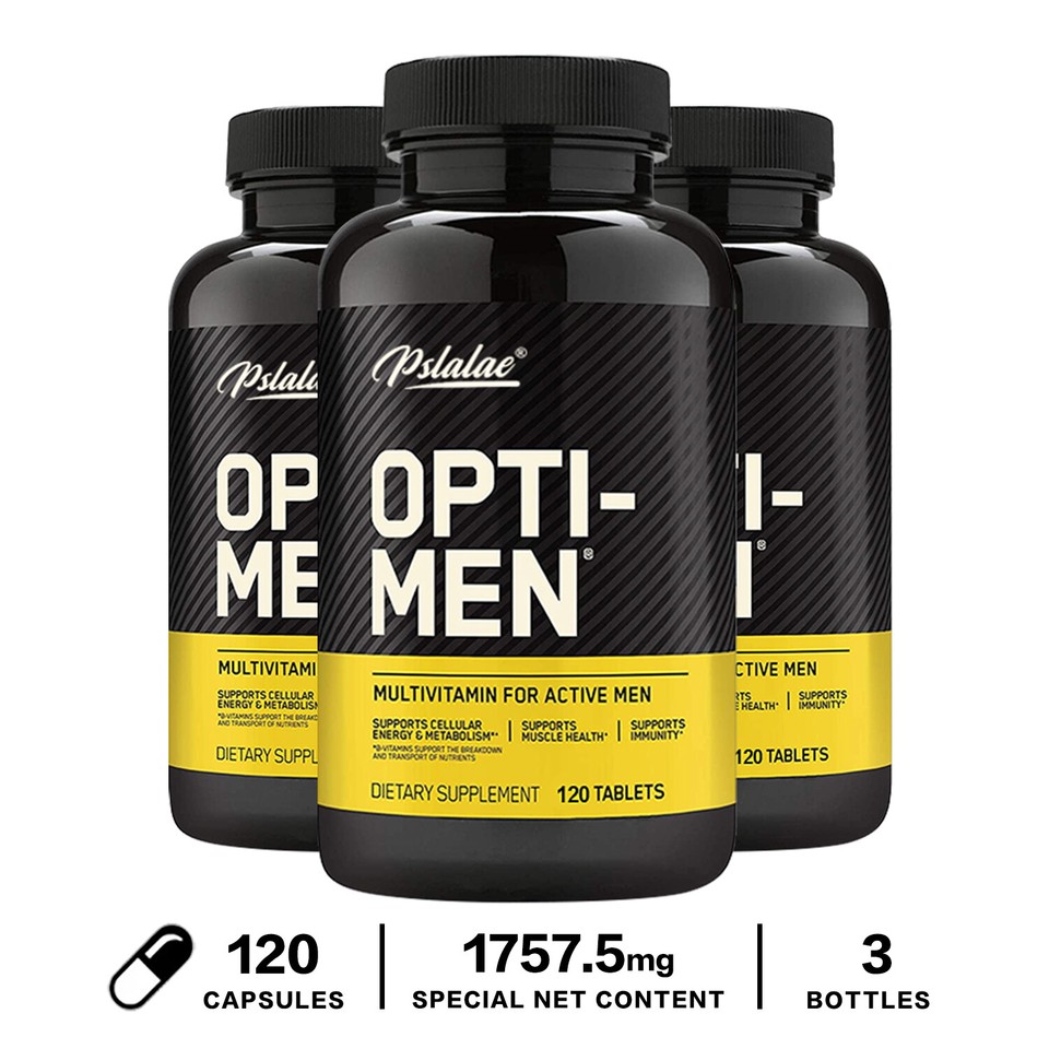 Opti-Men - Multivitamin Supplement, Overall Immune Health, Recovery,Gut ...