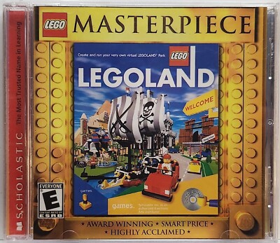 Lego Masterpiece Legoland (PC, 2002) Tested Works Manual CIB FREE ...