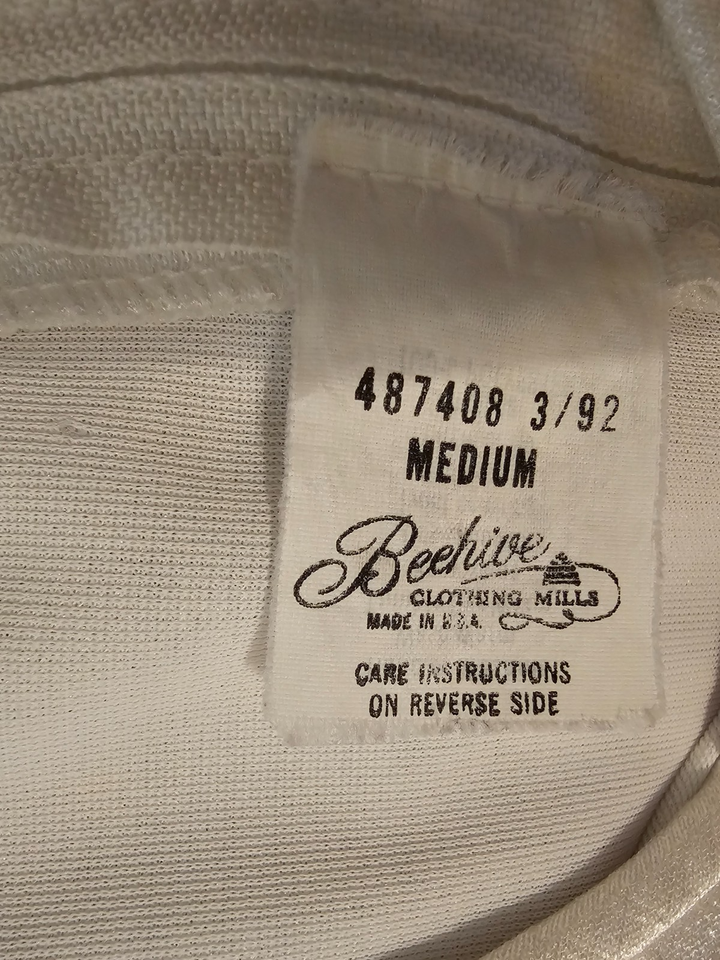 LDS Mormon Long White Temple Dress by Beehive Size Medium Wrinkle-Free ...