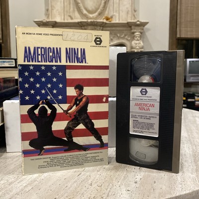 AMERICAN NINJA (VHS 1985) Vintage Michael Dudikoff, MGM/UA BIG BOX ...
