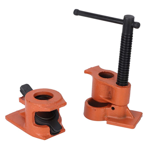 1/2 Inch Pipe Clamp Jaws Vise Fixture Set Woodworking Tool Kit | eBay
