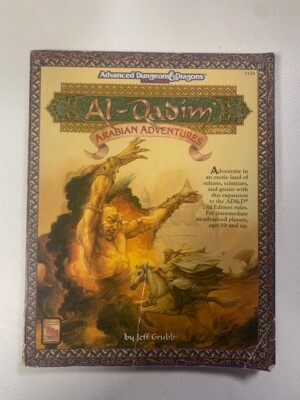 AD&D AL-QADIM ARABIAN ADVENTURES 2126 Dungeons Dragons 1992 ...