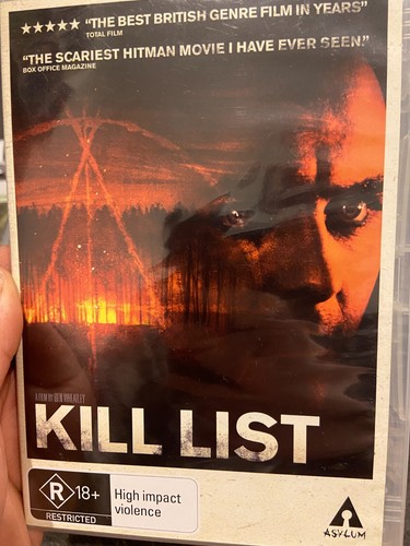 Kill List NEW/sealed region 4 DVD (2011 British horror thriller movie ...