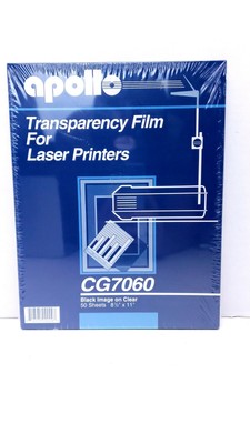 Transparency Film - Laser Jet