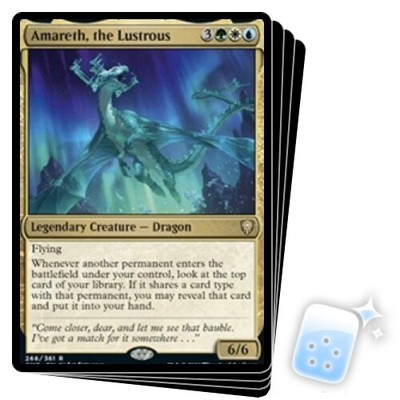 AMARETH, THE LUSTROUS X4 Commander Legends Magic MTG MINT CARD | eBay