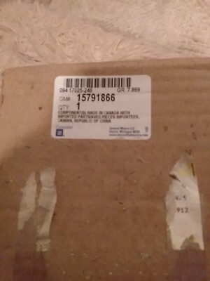 Front Bumper Impact Bar Bracket Kit GM 15791866 NEW OEM | eBay