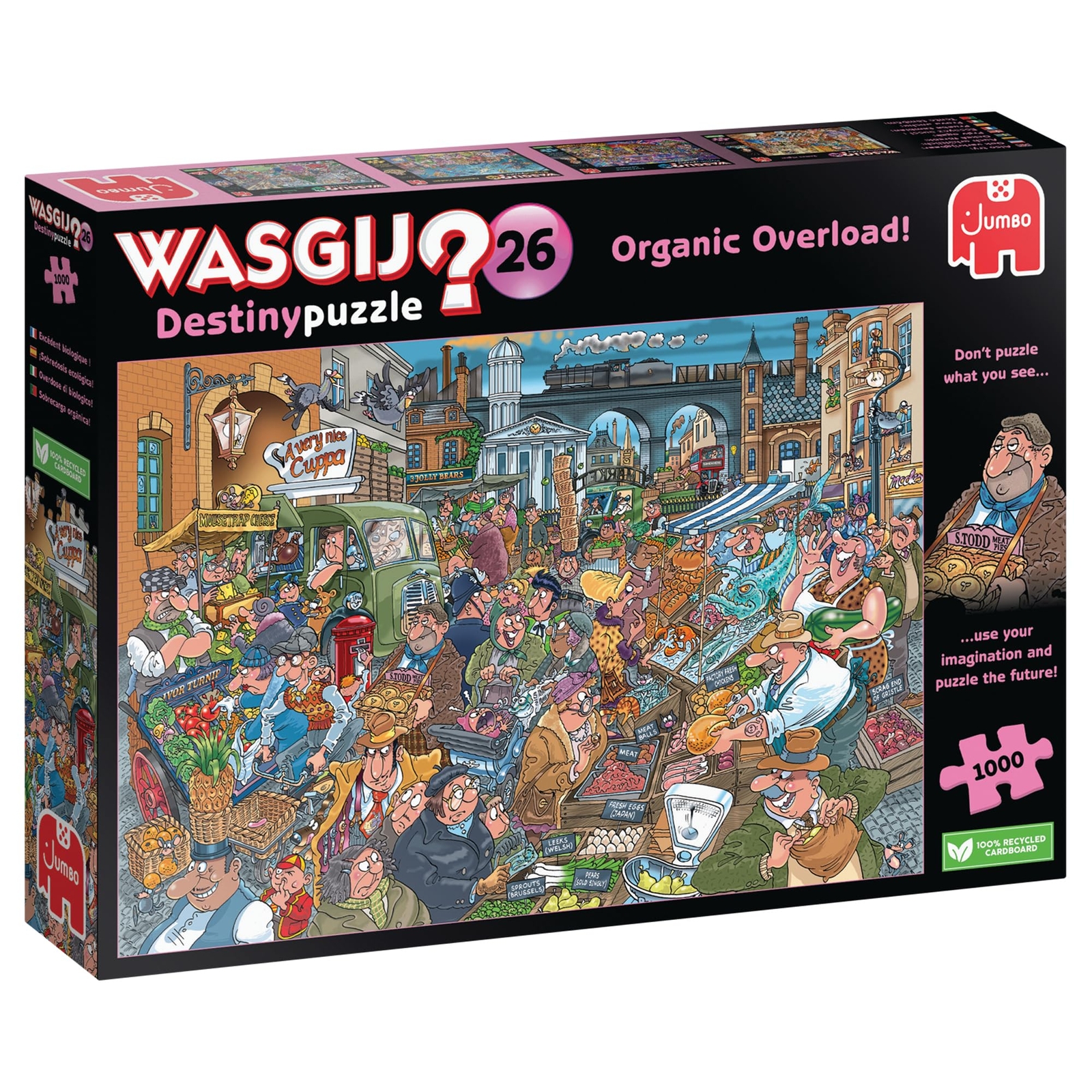 Wasgij Destiny 26 Organic Overload, Jigsaw Puzzles for Adults 1000 ...