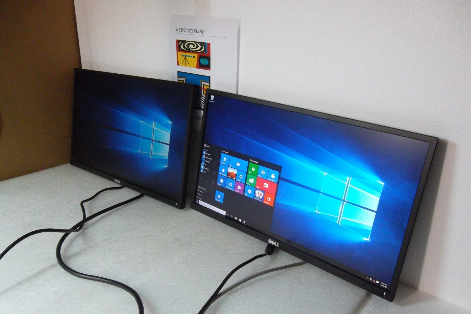 LOT-2 Dell P2217H 22" IPS LED Monitor HD 1080p w/USB 3.0 HDMI DP ...