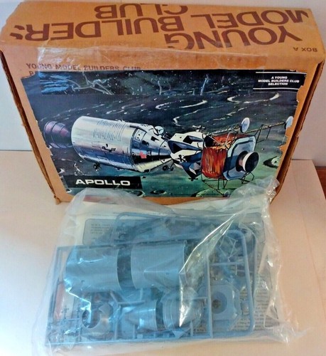 Aurora Heller Apollo 11 Columbia and Eagle 1/96 Scale Model Kit 800-650 ...