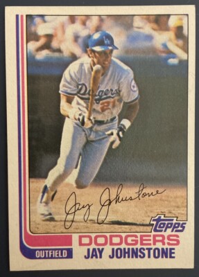 1982 TOPPS #774 JAY JOHNSTONE BASEBALL CARD | eBay