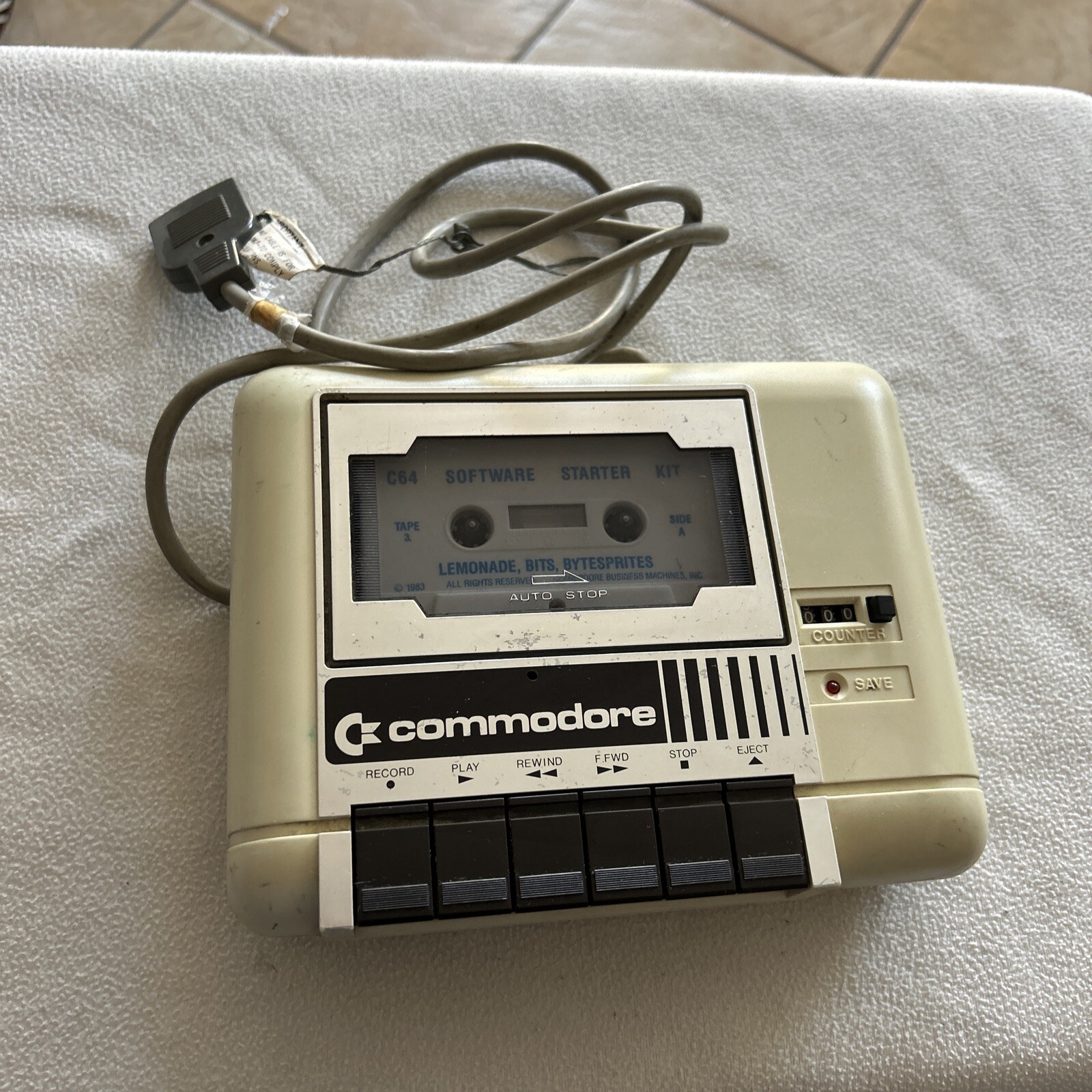 Commodore C2N Cassette TAPE Drive | eBay