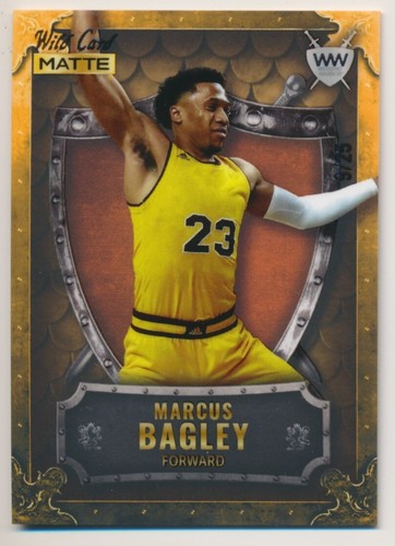 MARCUS BAGLEY WW-32 2022-23 Wild Card Matte WEEKEND WARRIOR GOLD ORANGE ...