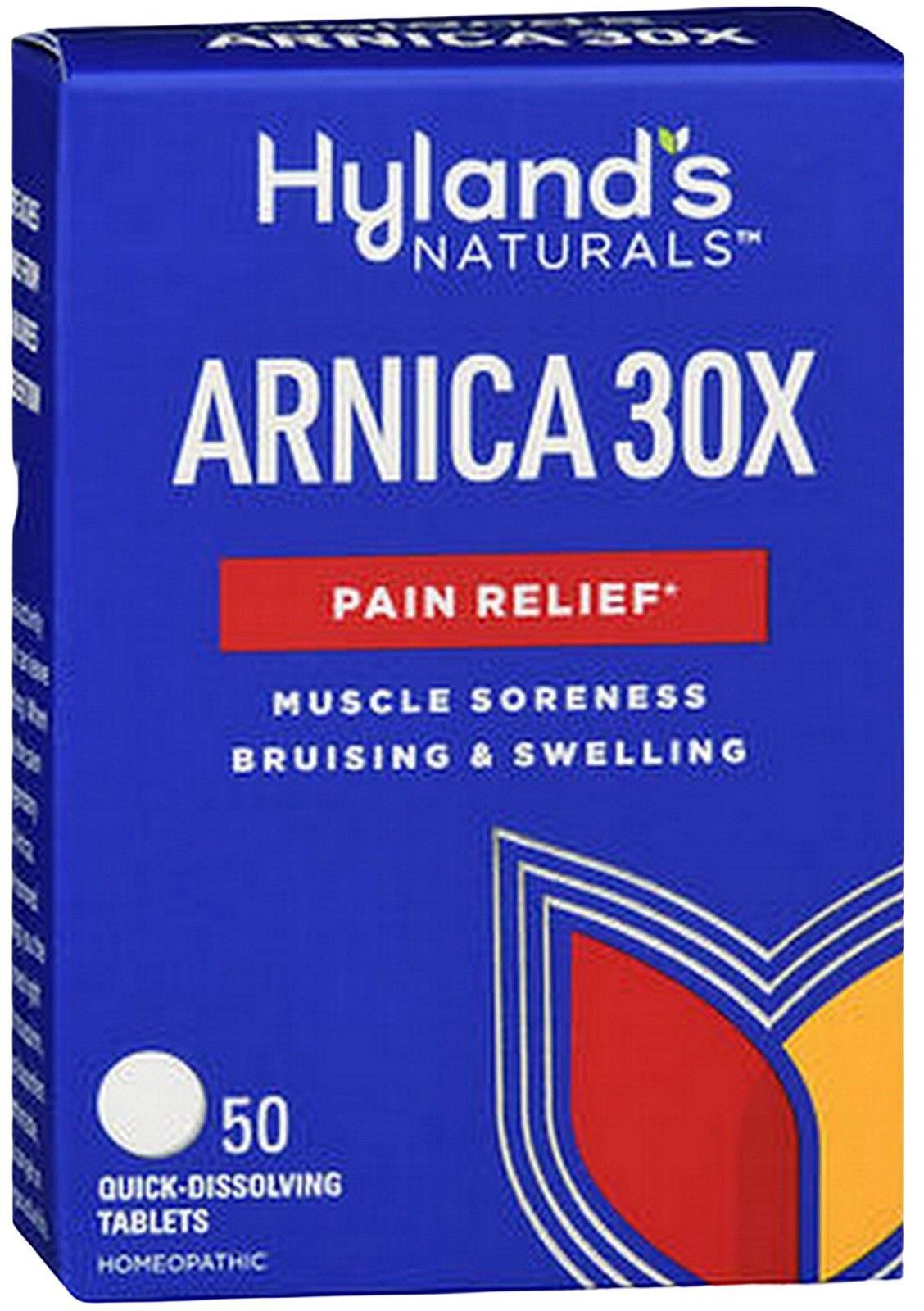 Hylands ARNICA 30X Pain Relief Tablets Quick Dissolve 50ct Homeopathic ...