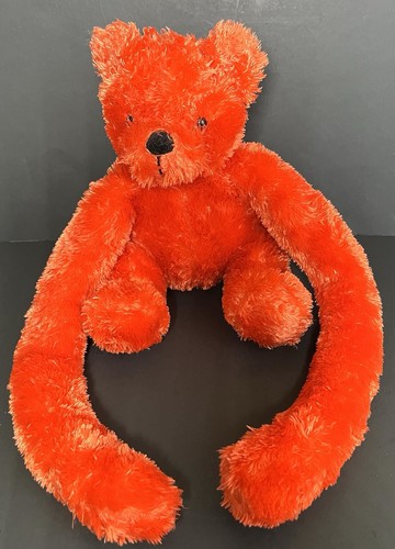 HH Red Teddy Bear stuffed Animal With Long Arms To Hug | eBay