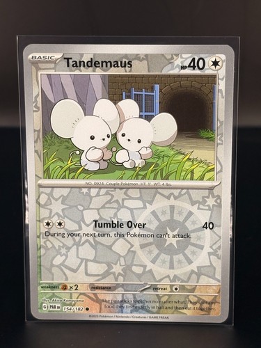 Tandemaus - 154/182 - Reverse Holo - Paradox Rift - NM/M Pokemon Card ...