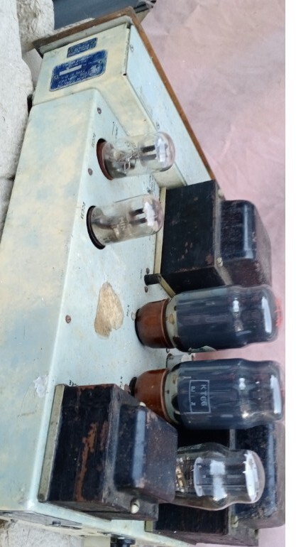 PYE HF25 Audio Mono Amplifier Vintage Tube Valve UK British Made HEAVY ...