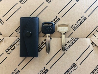 JZA80 / MKIV Toyota Supra Genuine OEM Blank KEY SET - Aristo Soarer ...