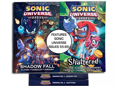 Sonic Universe Sagas Omnibus Vols 1 & 2 Issues 55-95 Archie Comics ...