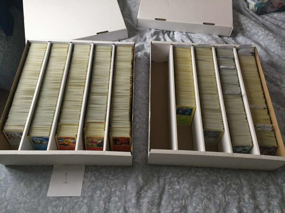 Bulk Pokemon Cards Lot 1000 Near Mint | 100 HOLO/Rev Holo NO Energy ...