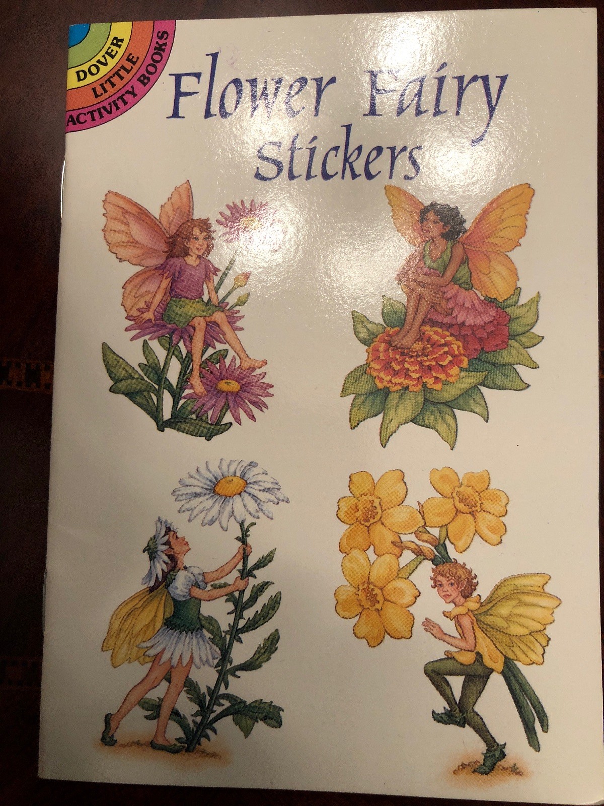 Flower Fairy Sticker Book Dary Macy Vintage 1997 | eBay