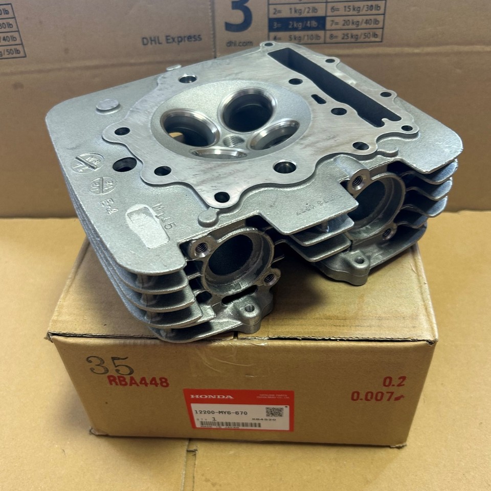 【NEW】Honda Genuine 1993-2025 XR650L Cylinder Head 12200-MY6-670 | eBay