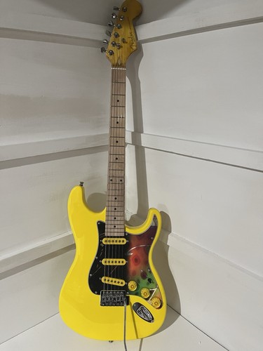Fender Partscaster Electric Guitar- Yellow | eBay