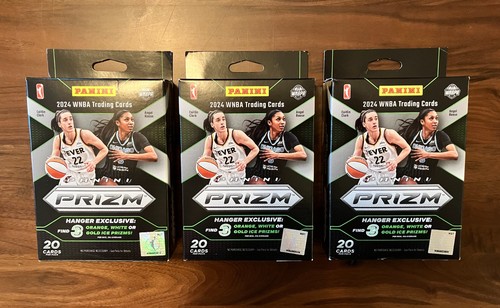 2024 Panini Prizm WNBA Basketball Sealed Hanger Boxes - 3 box lot! | eBay