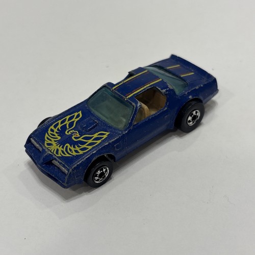 Vintage Hot Wheels 1977 Blue Hot Bird Pontiac Firebird Trans Am Hong ...