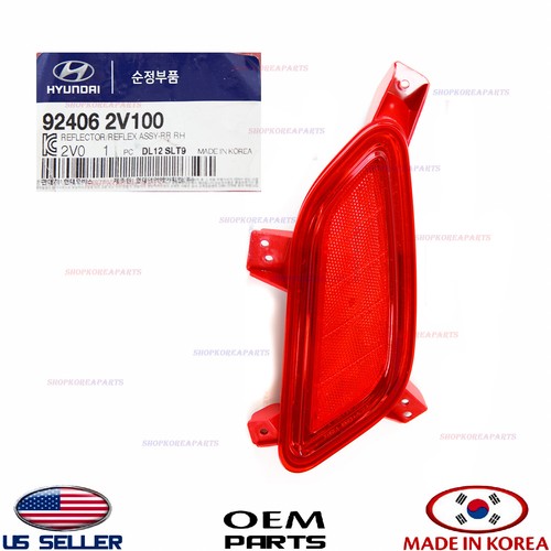 Genuine Reflector Bumper Rear Right Passenger Side ⭐OEM⭐ Veloster Base ...