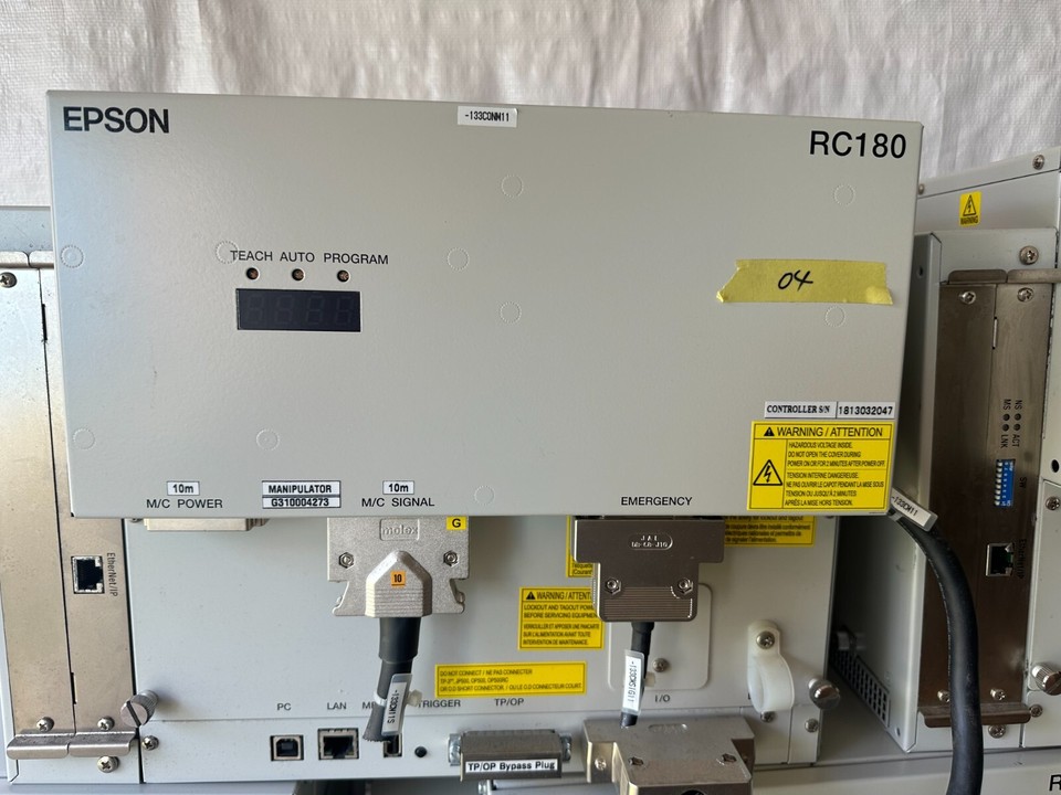 EPSON RC180 ROBOT CONTROLLER HAVE 8 | eBay