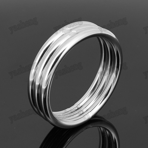 Quality Stainless Steel Male Delay Ring Impotence Aid CBT Performance ...