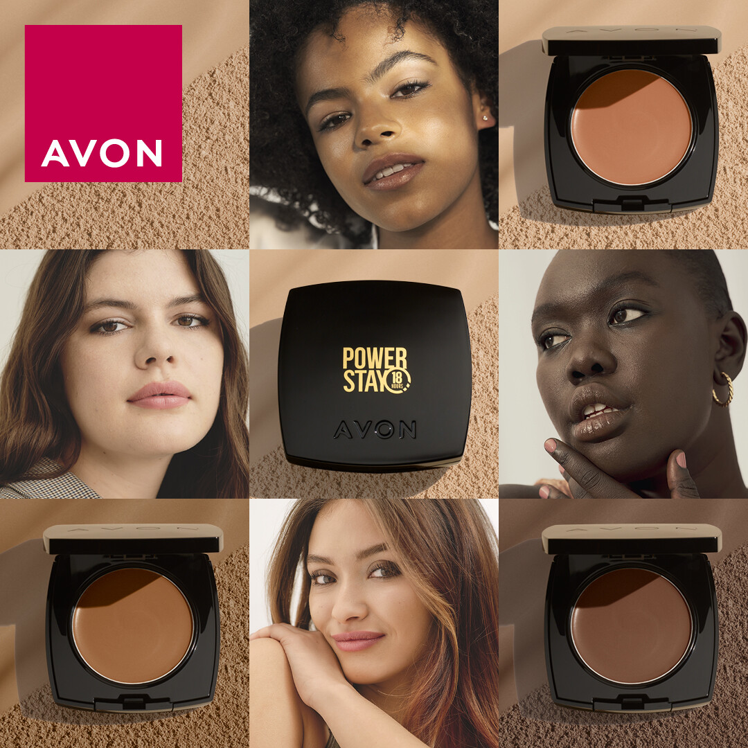 Avon Power Stay Cream to Powder Foundation Compact - SPF20 - MULTIPLE ...