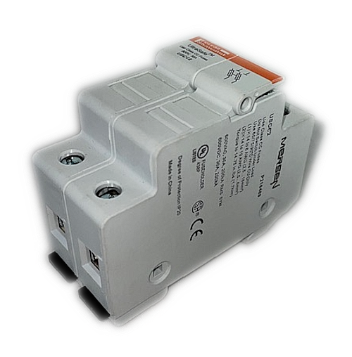 Ferraz Shawmut USCC2 Fuseholder, UltraSafe, 2P, 600VAC/DC, SCCR 200kA ...