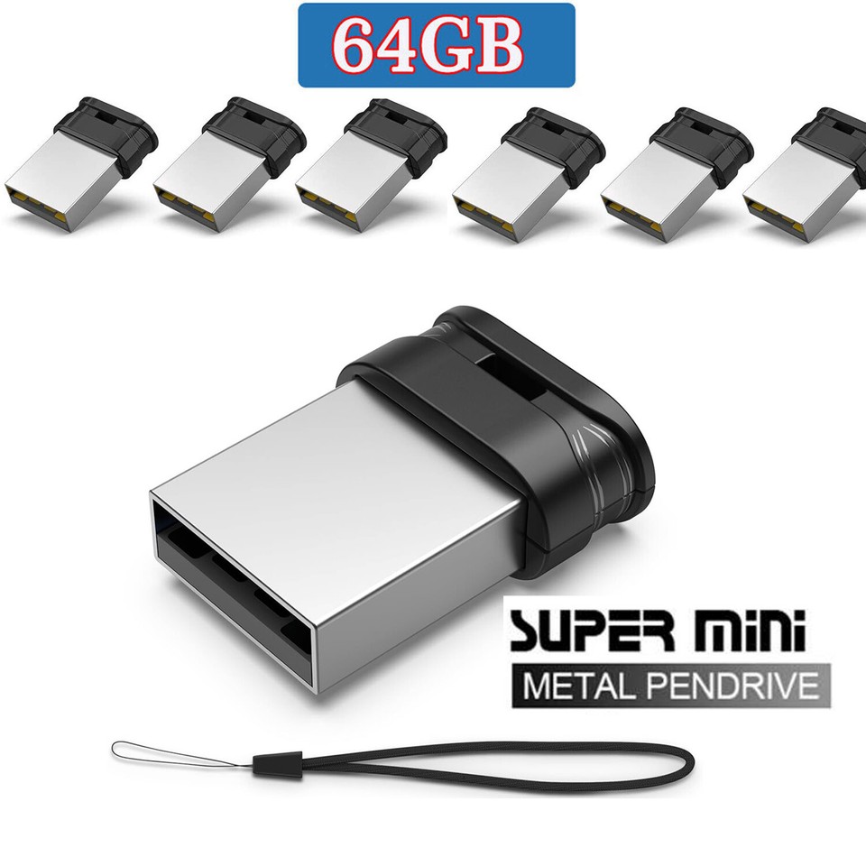 Super Slim mini USB Flash Drive Pen 32gb 64gb Lot Memory Sticks USB 2.0 ...