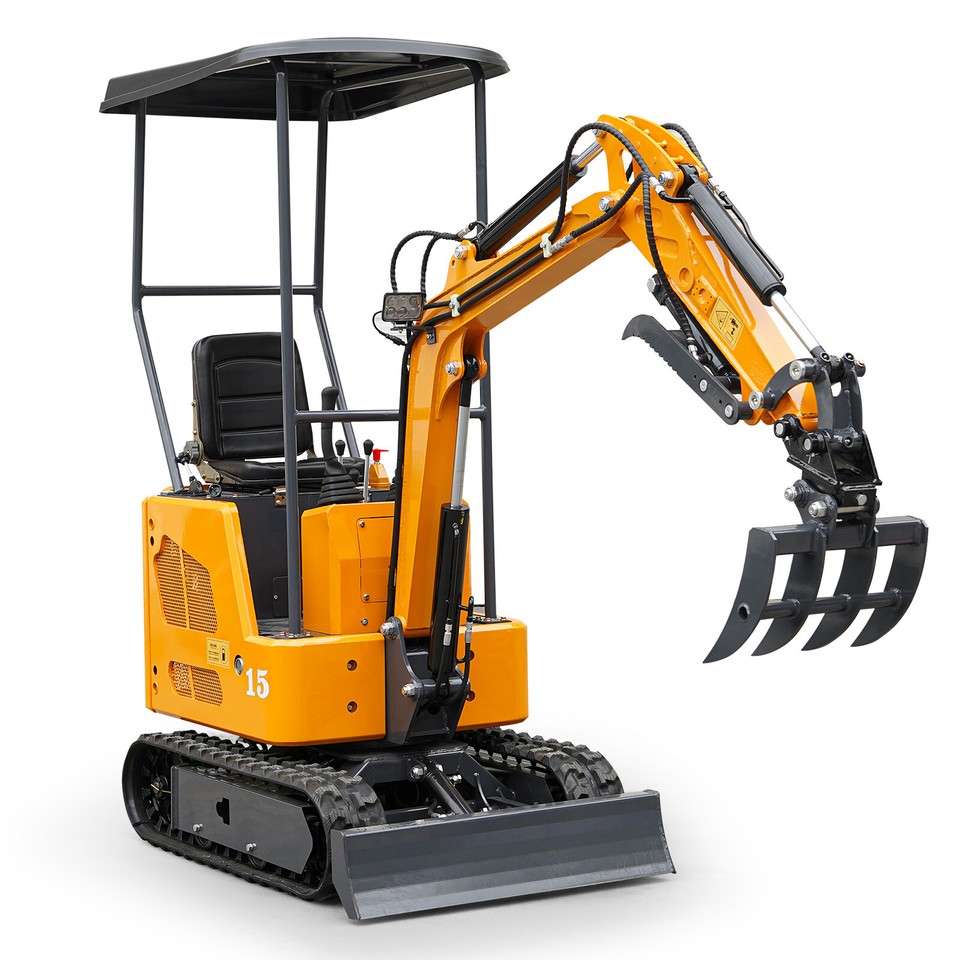 Rake Attachments Tools For 1-2Ton Mini Excavators Excavator Small ...