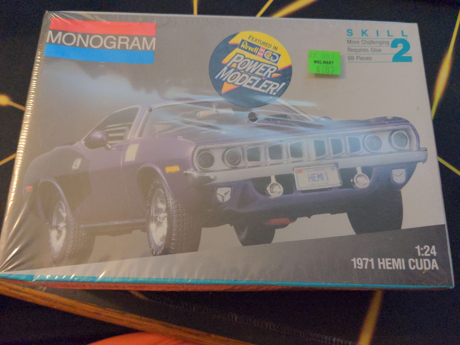 Sealed Monogram 1971 Hemi Cuda Model Kit 1:24 #2943 | eBay