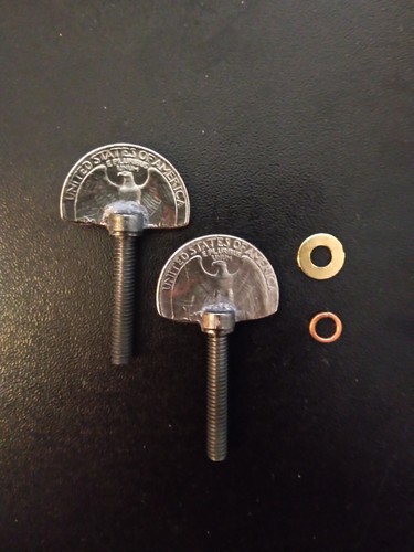 tattoo machine vice screw with coins 8/32 thread | eBay