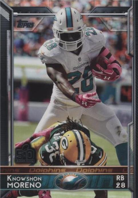2015 Topps - Knowshon Moreno #84 Nfl 50th Super Bowl for sale online | eBay
