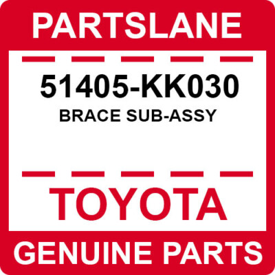 Toyota Fortuner Hilux OEM Genuine Engine Under Brace 51405-KK030 | eBay