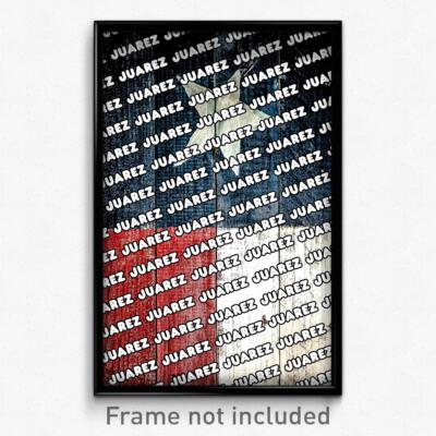 Juarez Texas Poster (TX City Souvenir 11x17 Town Print) | eBay