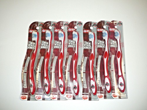 Lot SportzDent Ohio State Buckeyes OSU College Football Toothbrush Soft ...