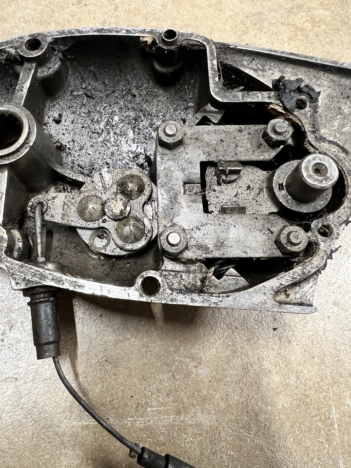 Triumph 650 Outer Gearbox Cover | Nautical Engraving | Bobber | Chopper ...